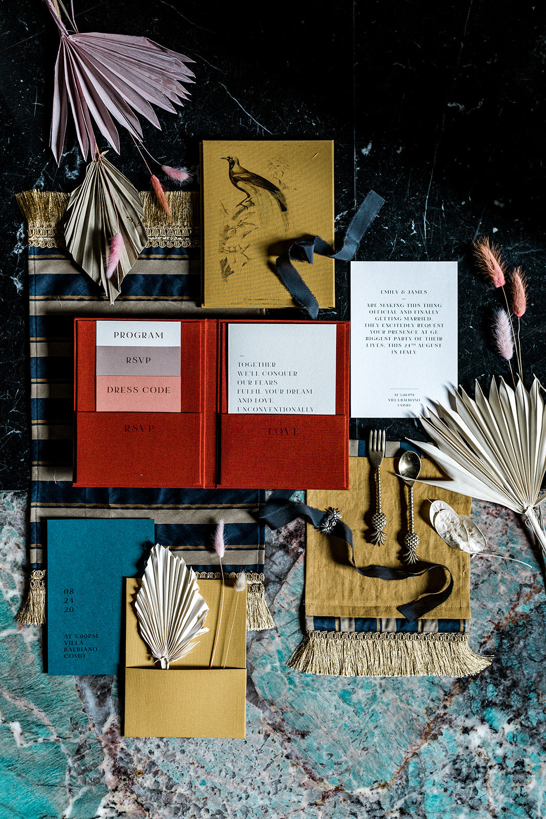 How to make amazing wedding invitations in 5 steps – Allegoria Textiles